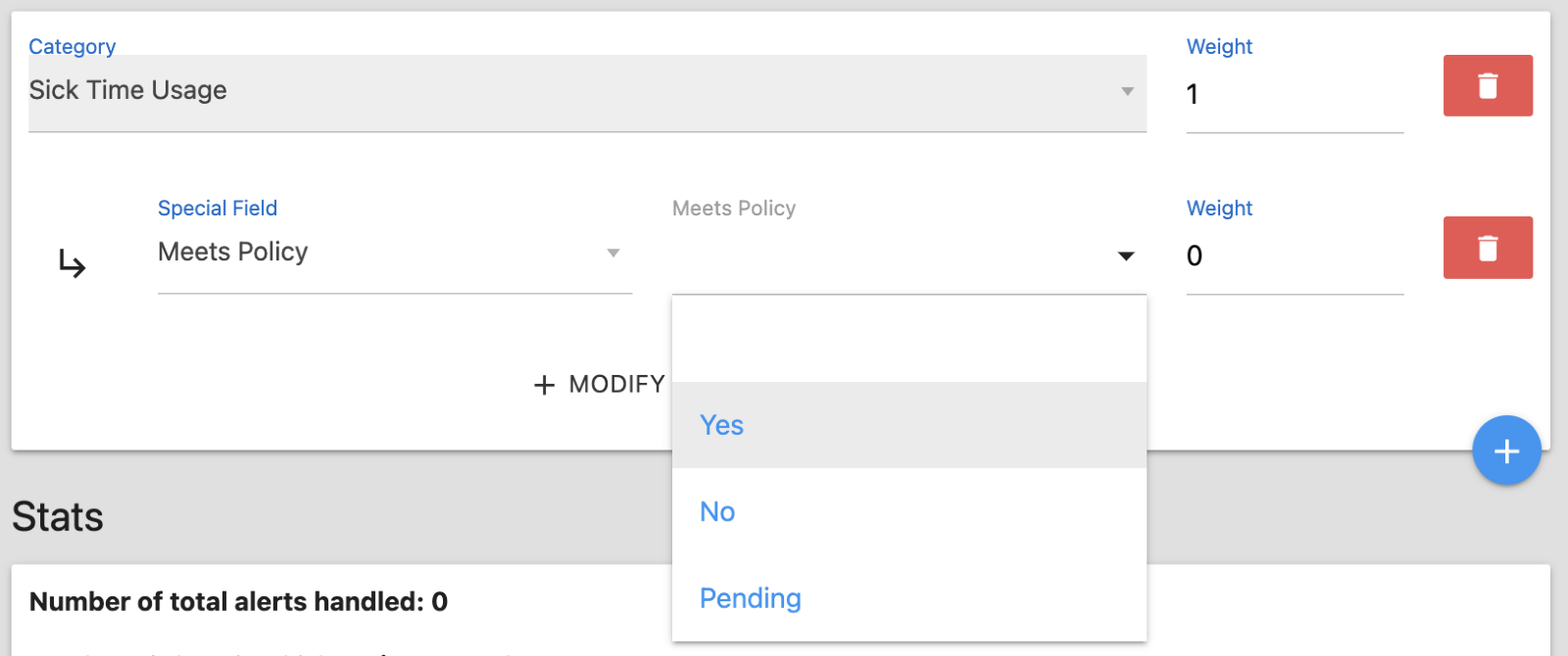 Guardian Tracking Next - Managing Special Fields