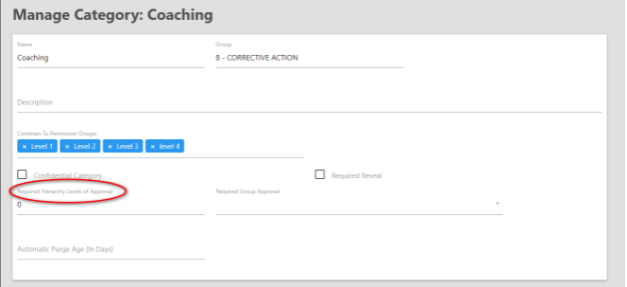 Managing Approvals / Reveals