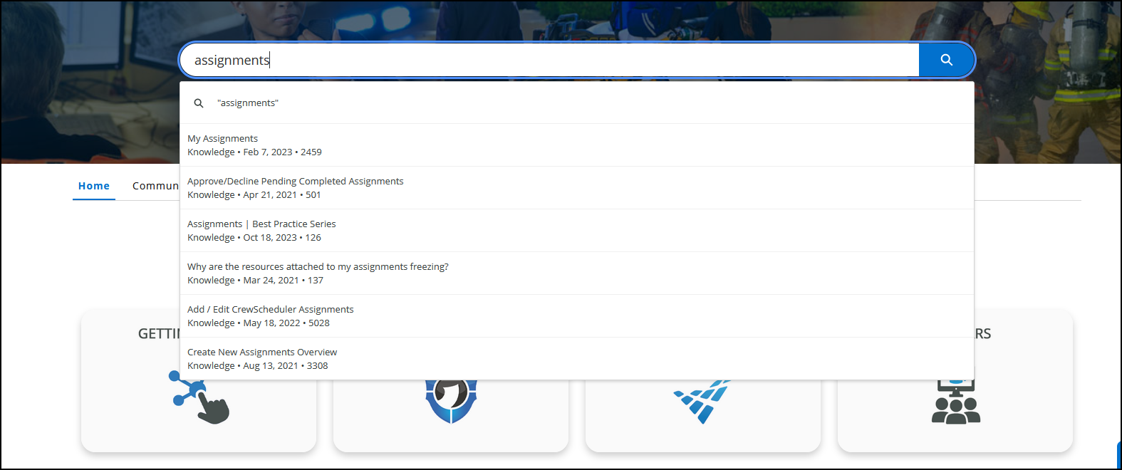 How to Use the Guardian Tracking Support Center