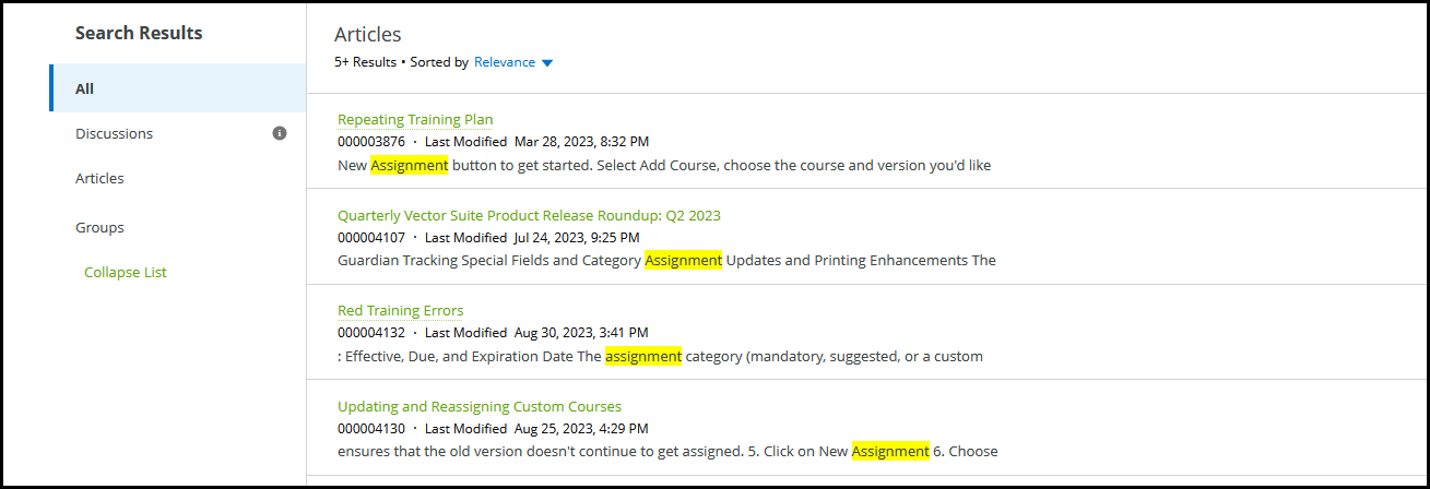 How to Use the Guardian Tracking Support Center