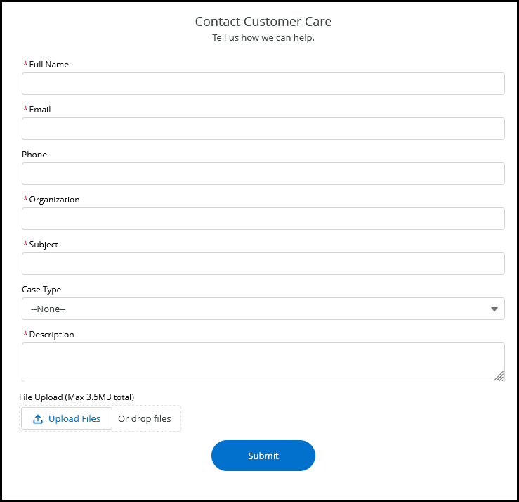 How to Use the Guardian Tracking Support Center