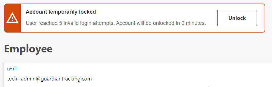 CJIS Compliance in Guardian Tracking version 5